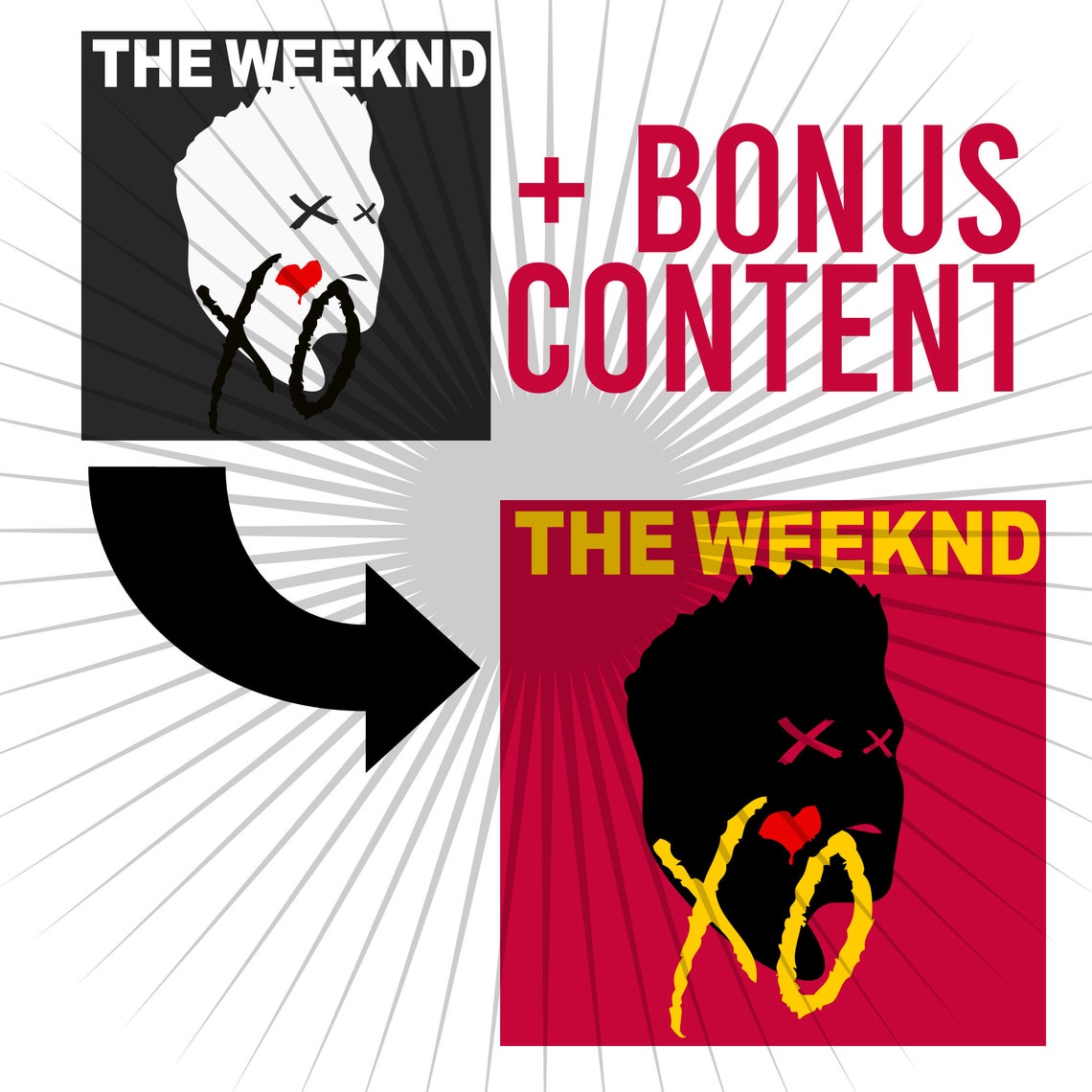 The Weeknd Svg Bundle Starboy Svg the Weeknd XO Svg the - Etsy UK