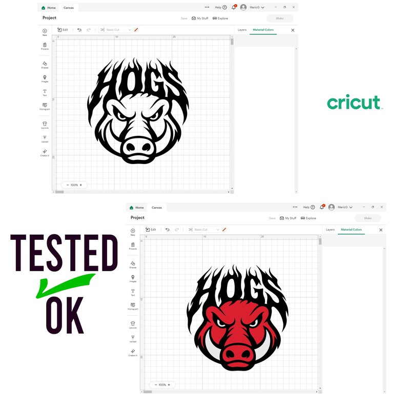 Hogs Mascot SVG | School Spirit, T-shirt Design (instant Download) - Etsy