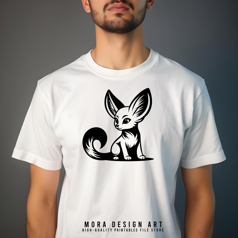 Fennec Fox SVG Bundle, Fennec Fox Clipart, Fennec Fox PNG, Cartoon ...