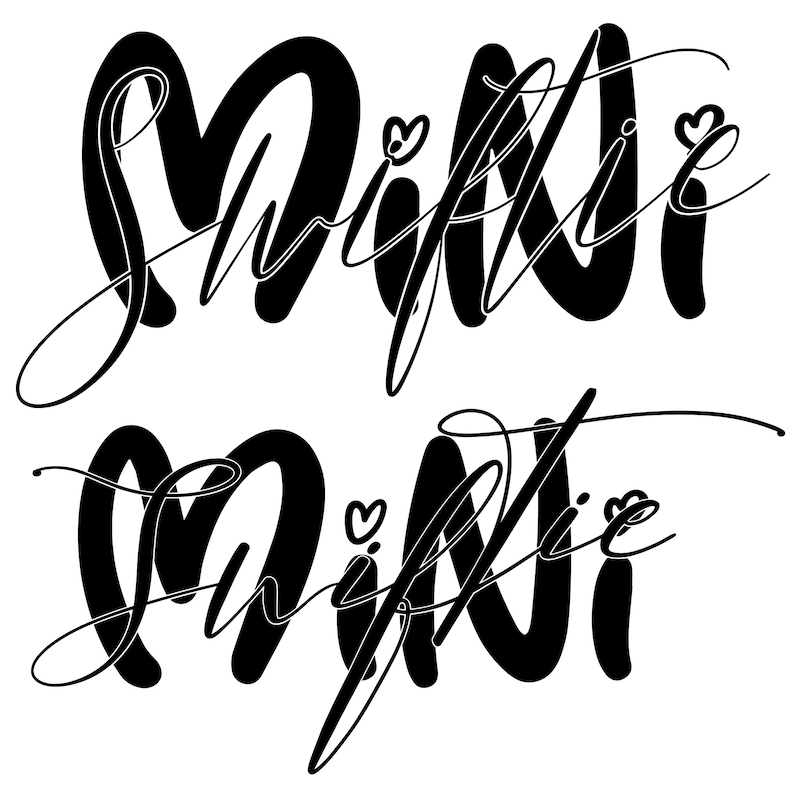 Mini Swiftie SVG File for Cricut - Etsy