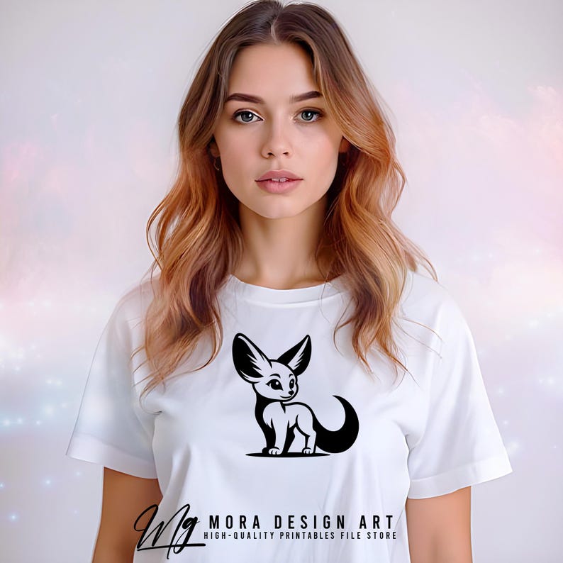 Fennec Fox SVG Bundle, Fennec Fox Clipart, Fennec Fox PNG, Cartoon ...