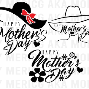 Mothers Day, Happy Mother's Day Bundle, Mother Day SVG, Mom Svg, Mother ...