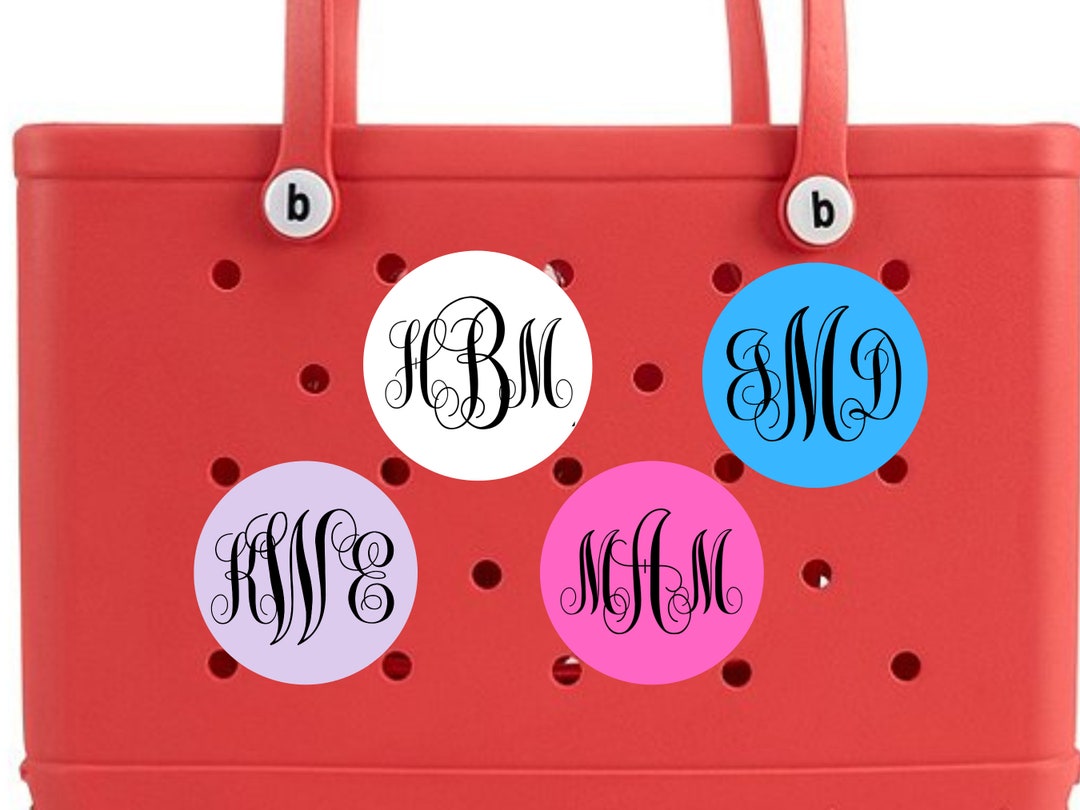 Custom Bogg Bag Accessories Personalized Bogg Bag Monogram Charm ...