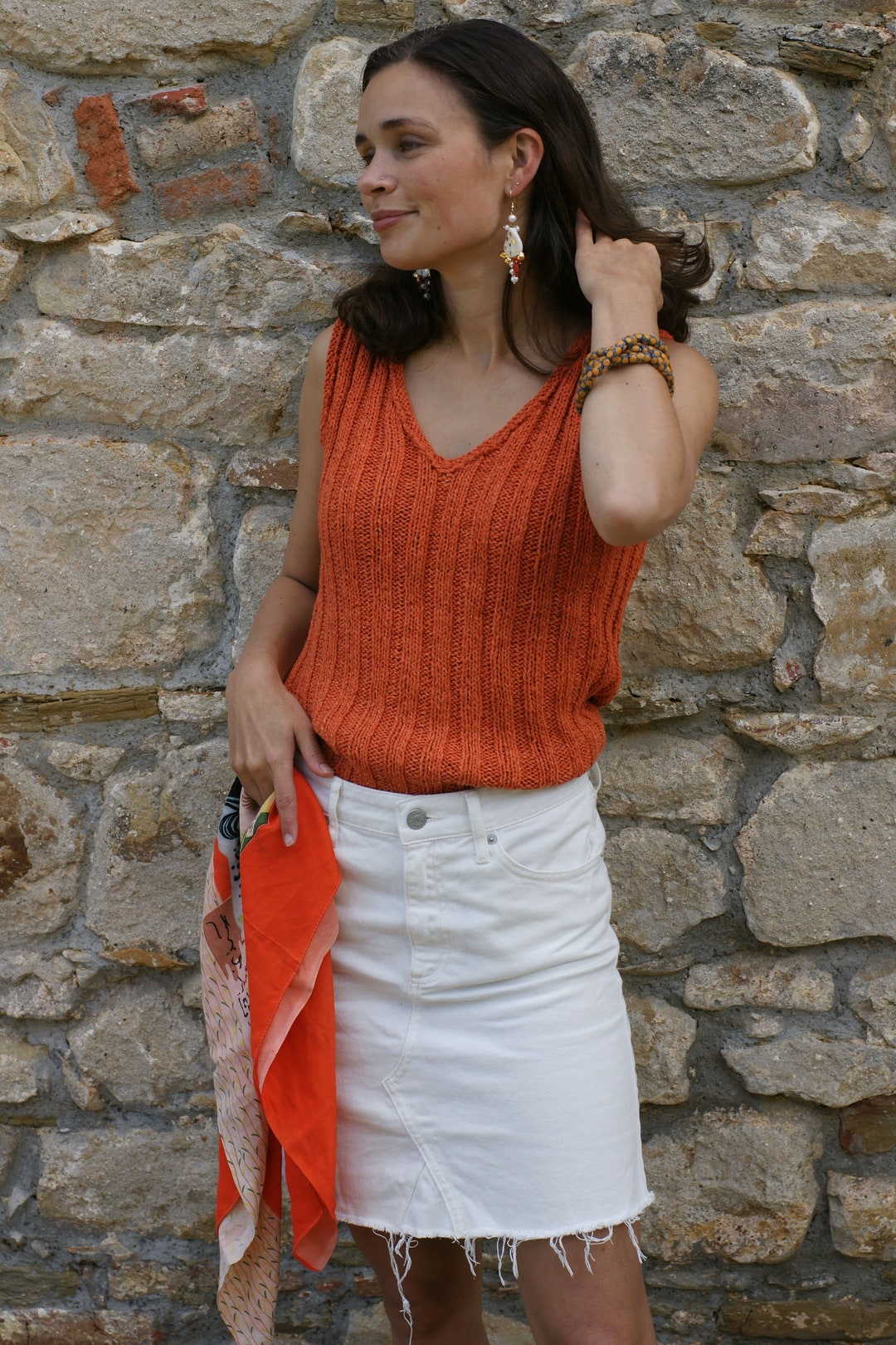 VINZERIA SILK TOP, Knitting Pattern for Top in Silk Blend. the is ...