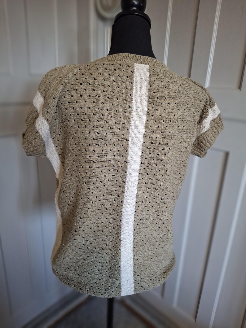 ROMA, Knitting Pattern for a Short Sleeved Jumper in Lace Pattern ...