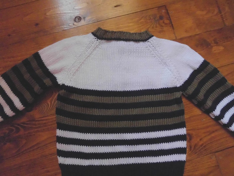 PAOLO RUSTIC, Knitting Pattern for a Pullover in a Thick Cotton for ...