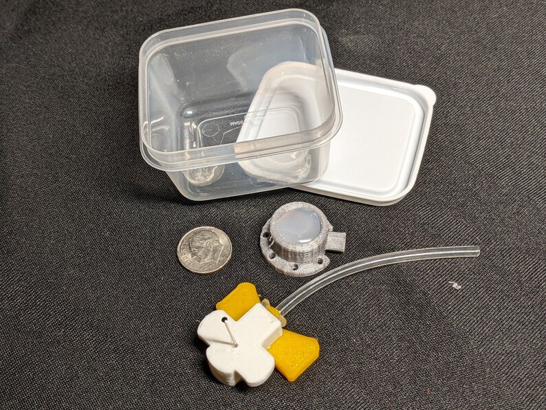 Infusion Port Model Set ports and Access butterfly - Etsy