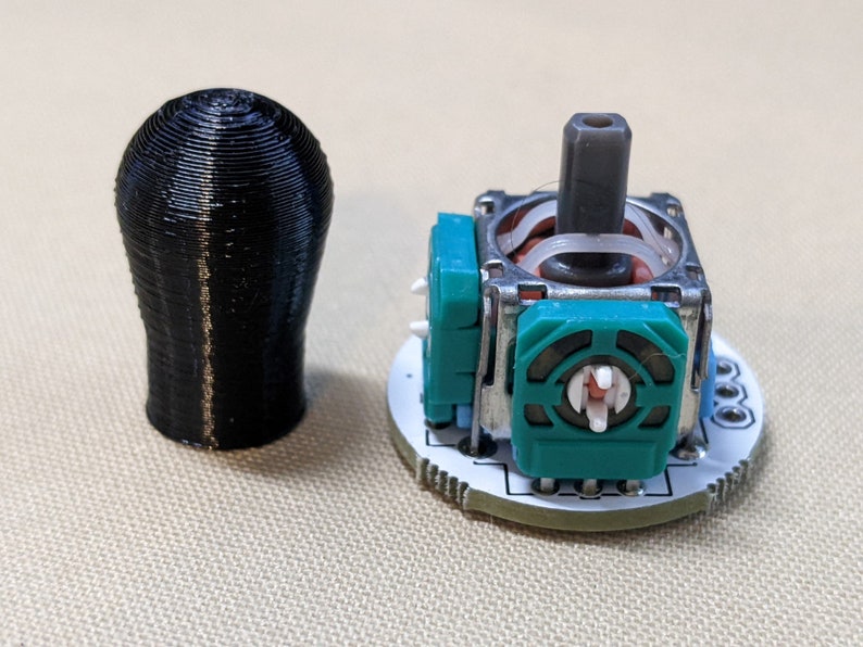 DIY Analog Stick With Round Mount - Etsy