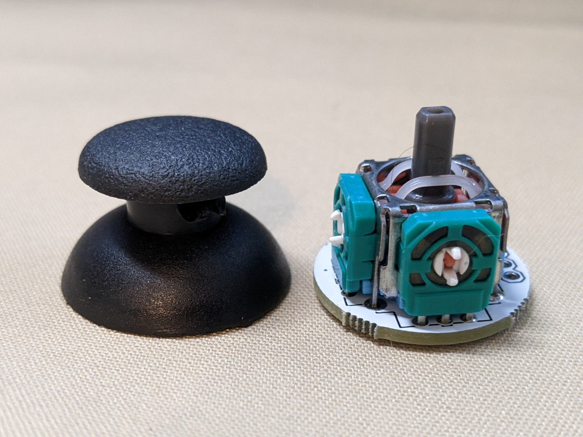 Diy Analog Stick With Round Mount Etsy
