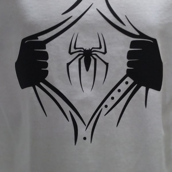 Spiderman Ripped Shirt Svg - Etsy