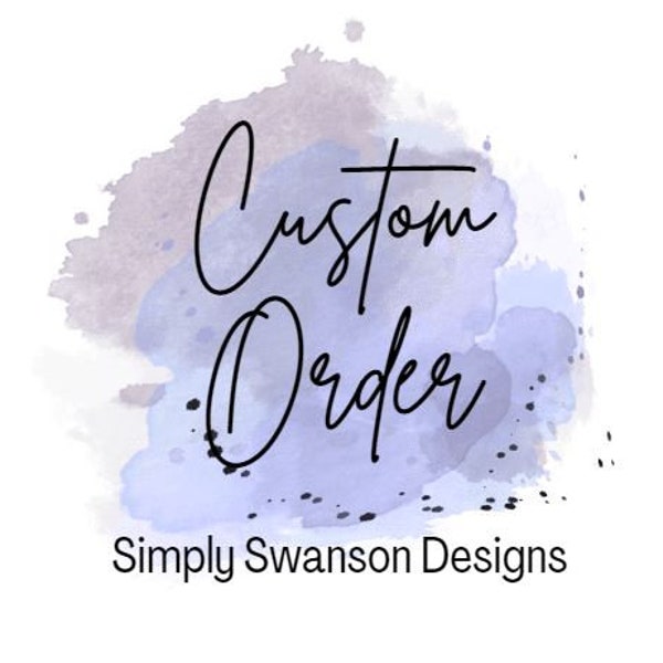 Custom Orders - Etsy