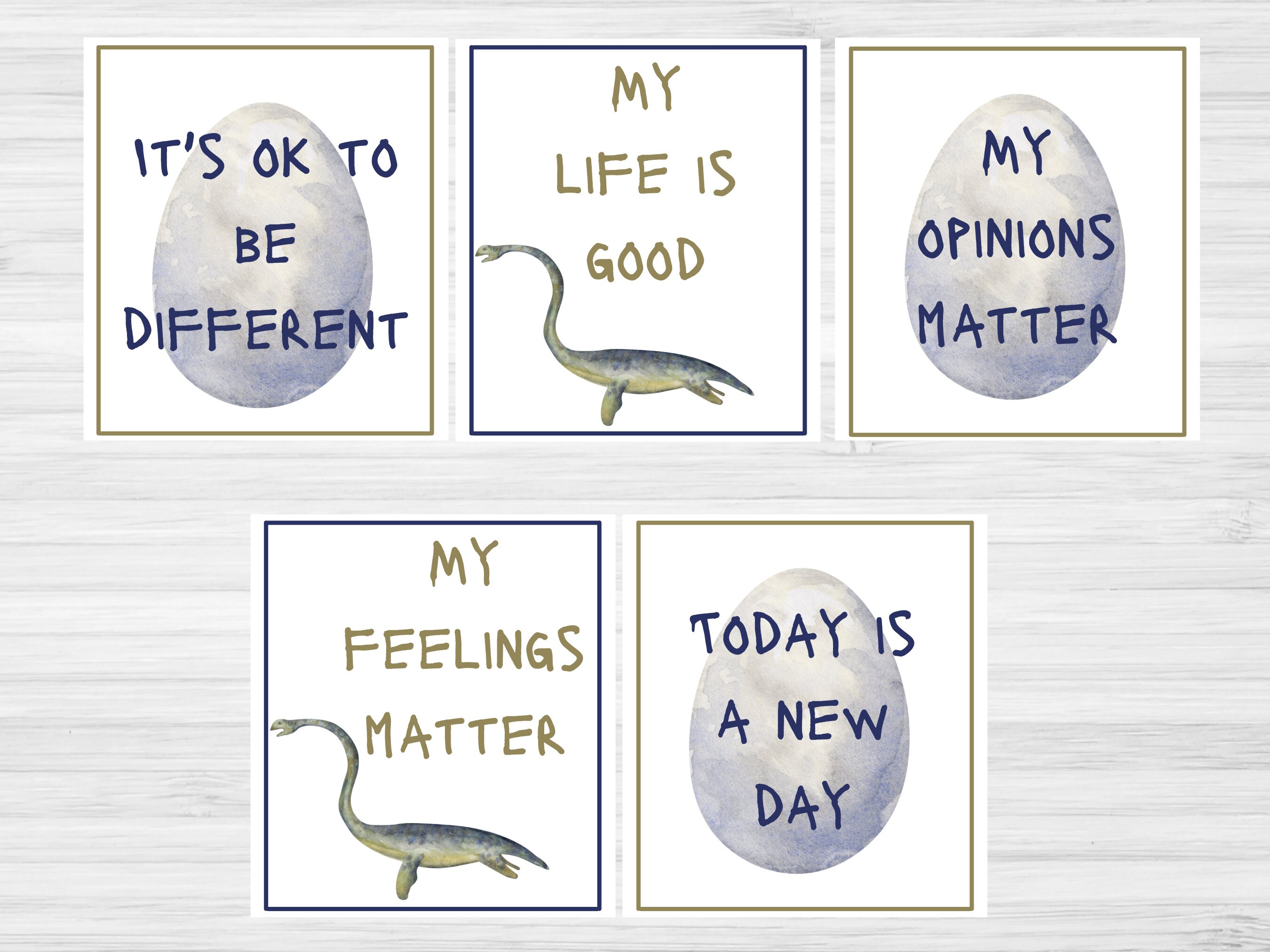 Dinosaur Cards, Dinosaur Affirmations, Affirmations for Kids ...