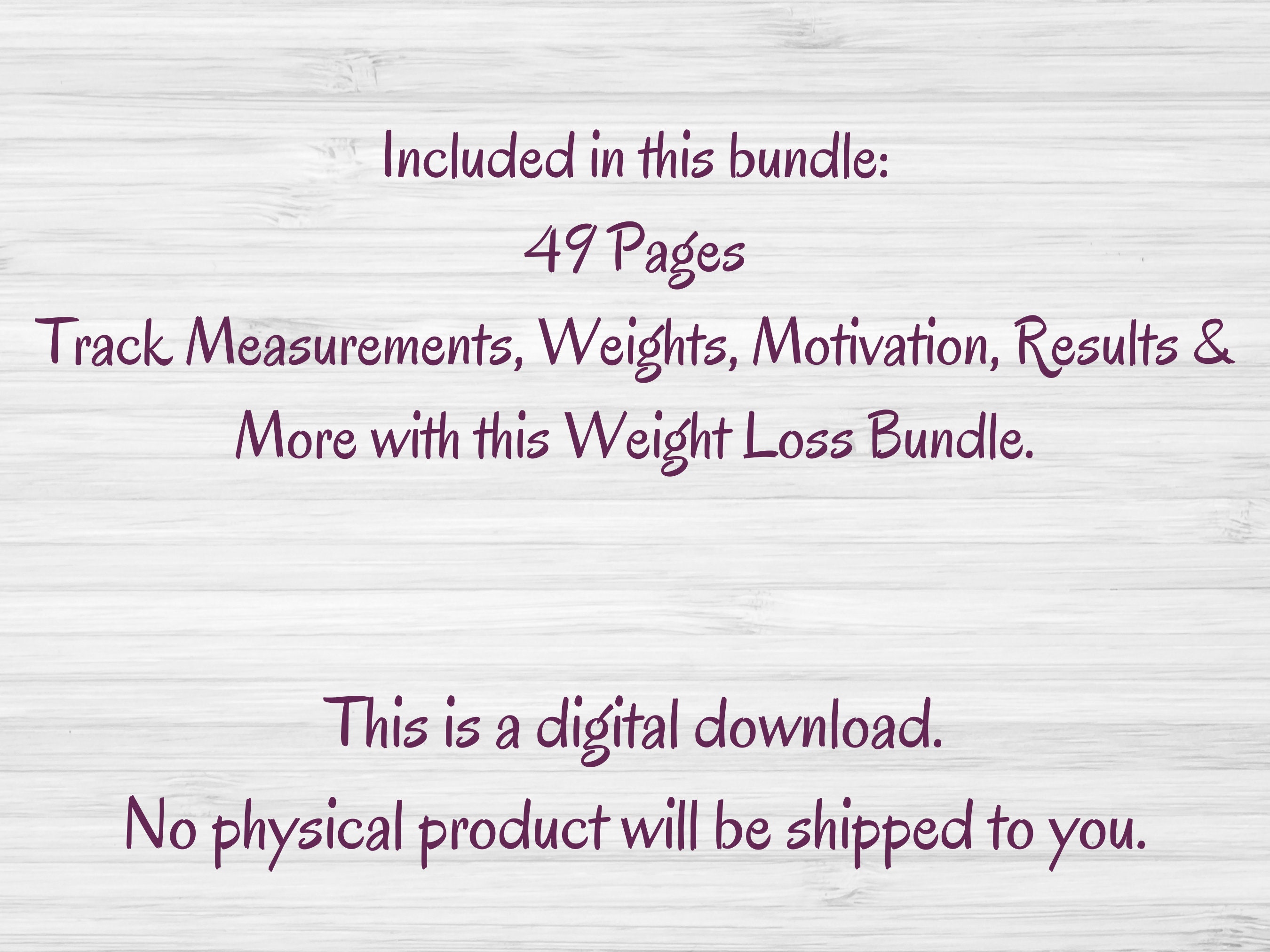 Weight Loss Planner, Planner, Goals, Success, Tracker, Step Tracker ...