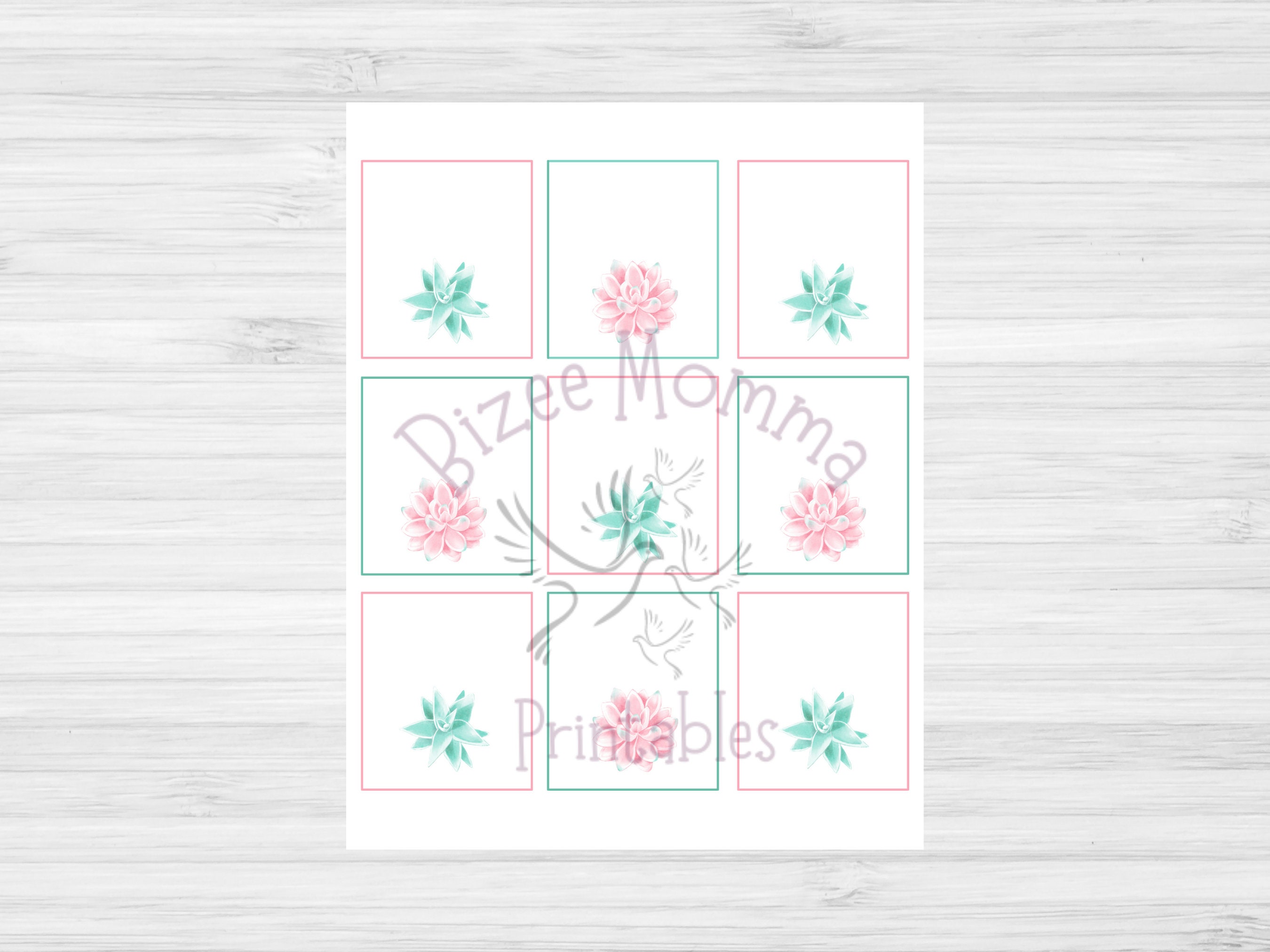 Affirmation Cards Succulent Themed Affirmation Cards for Mindfulness ...
