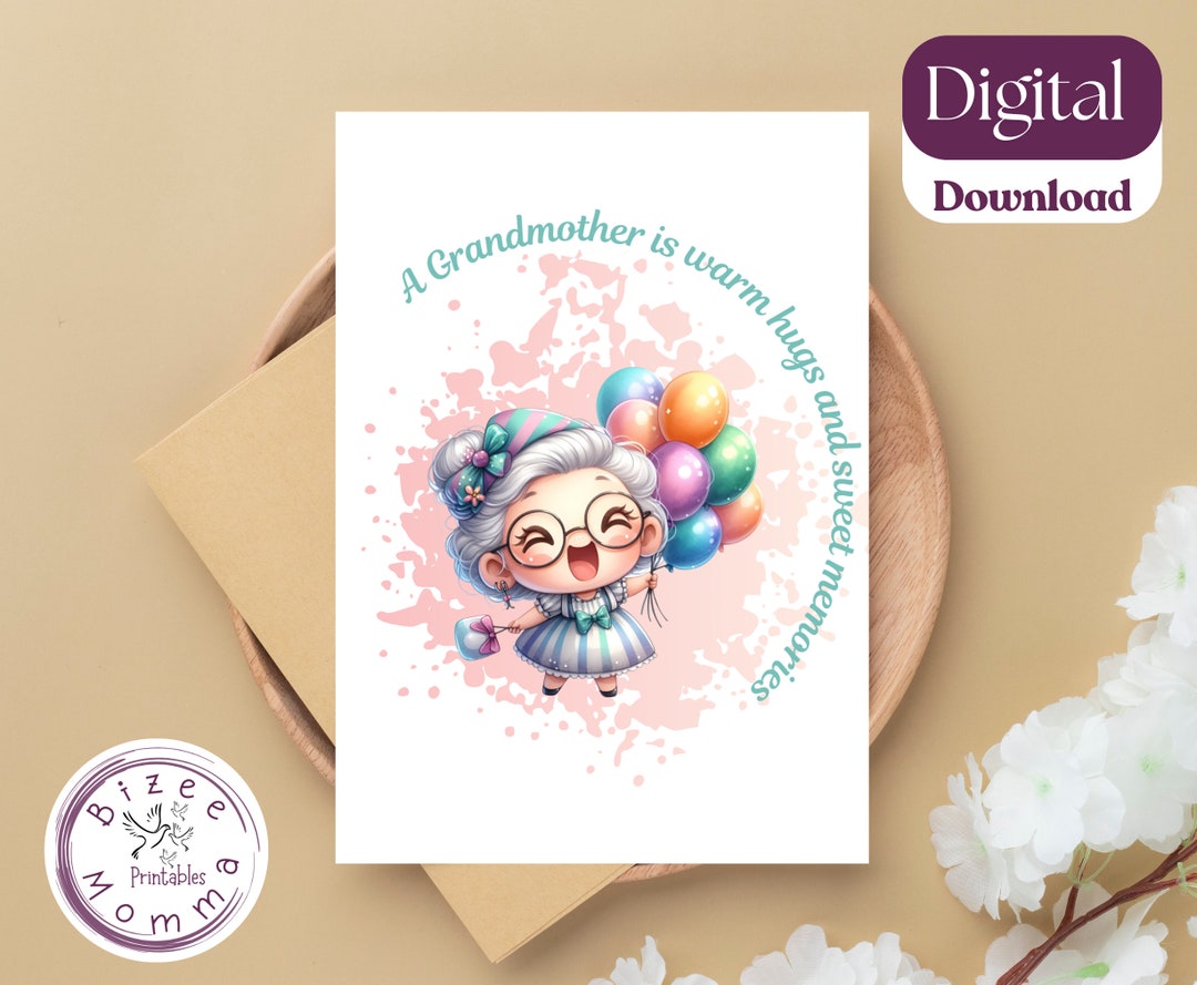 Cards for Grandma, for Grandmothers, Happy Birthday, Happy Mothers Day ...