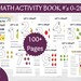 Math Activity Book for Preschool Homeschool Math Activities for ...