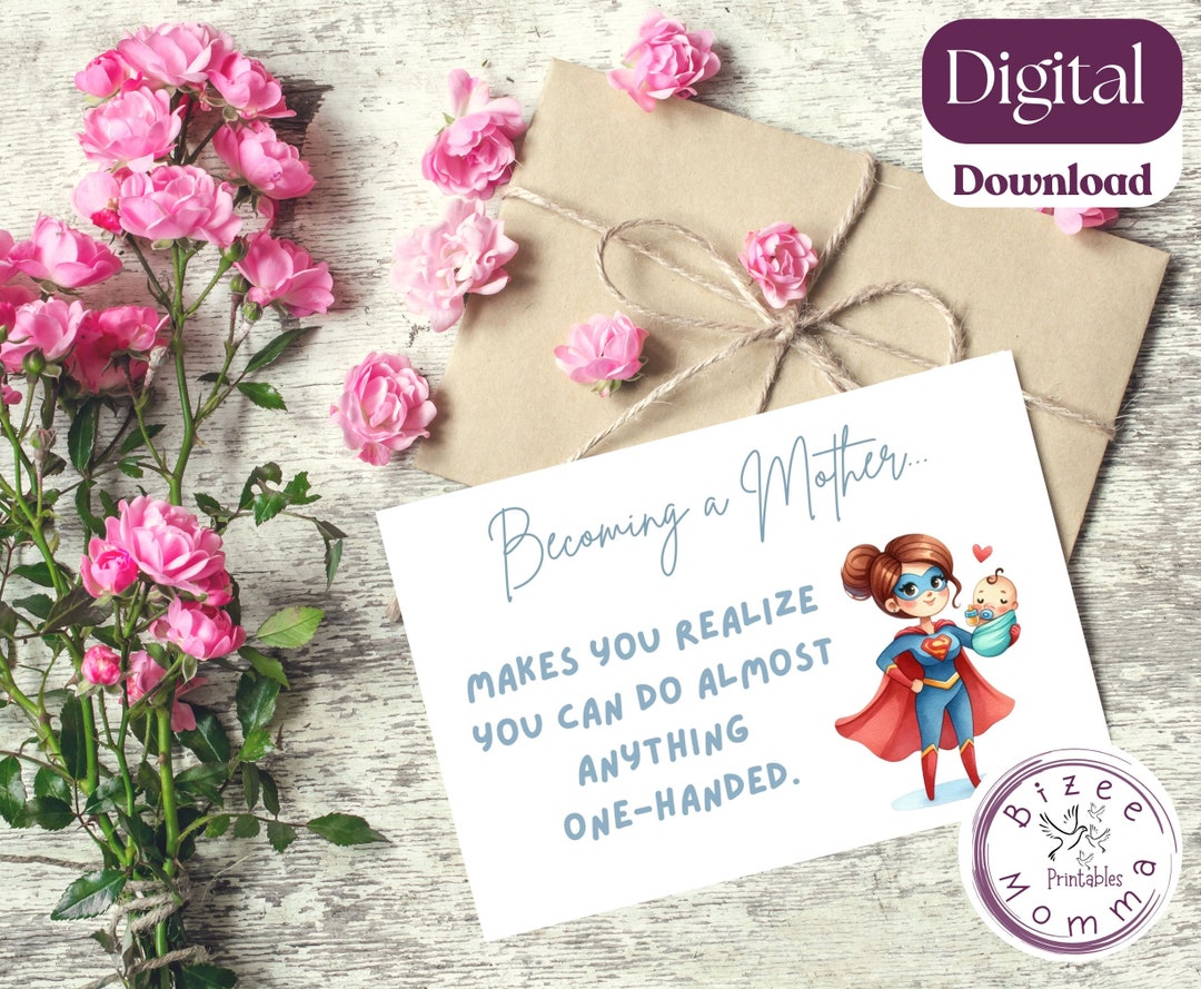 Cute Mothers Day Card, Mothers Day, Mamas Day Cards, Gifts for Mom ...