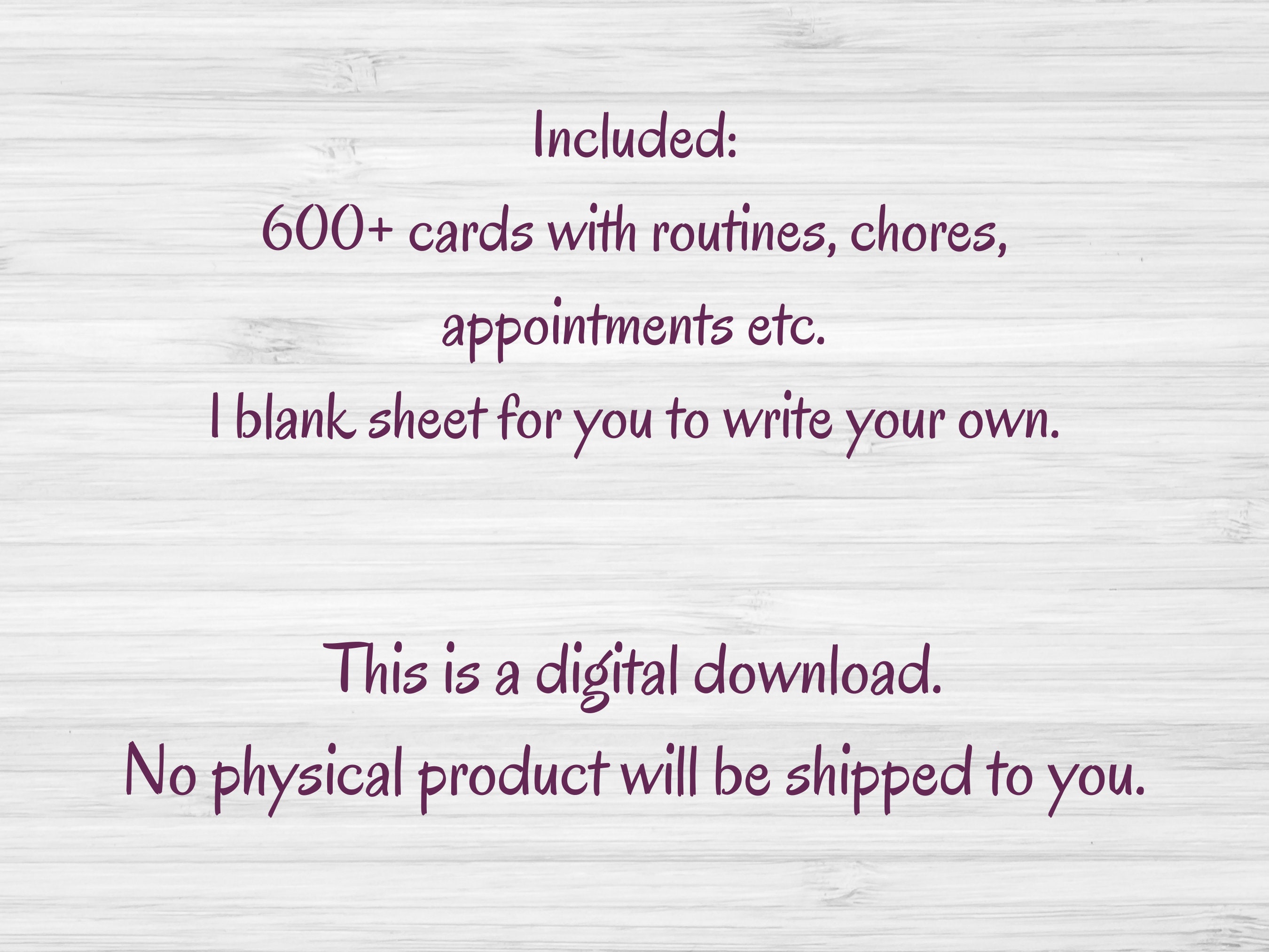 Family Chore Cards for Kids Routine and Activity Cards for Busy Family ...