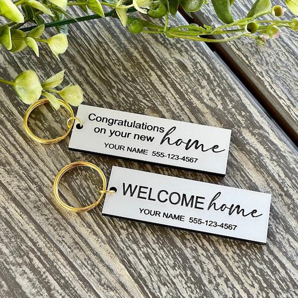 Realtor Keychain - Etsy