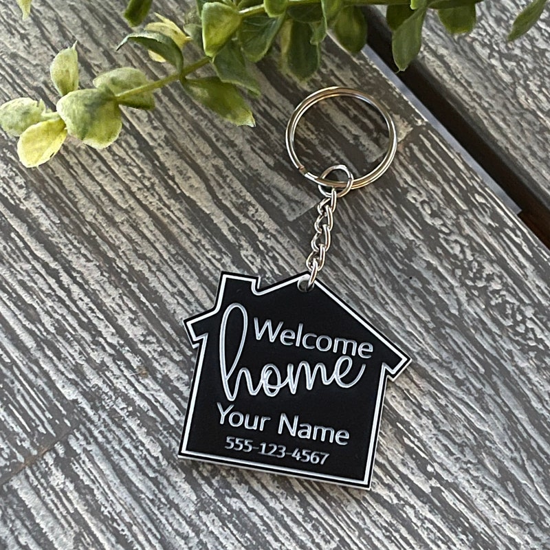 Realtor Keychain - Etsy