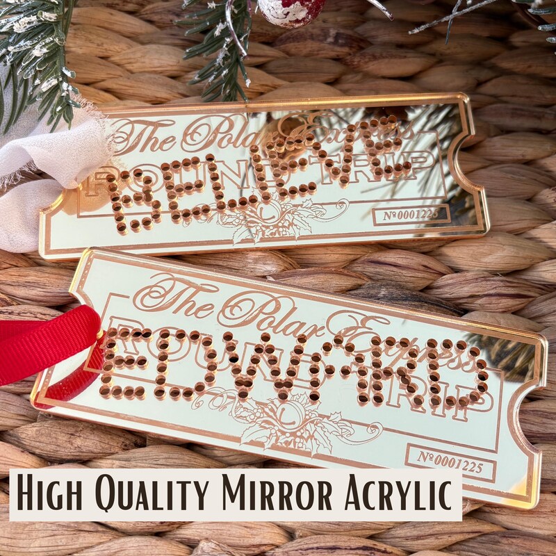 Polar Express Custom Name - Etsy