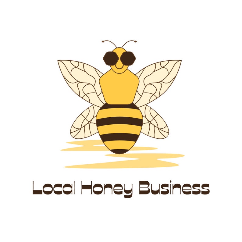 Beehive Logo, Bee Logo, Hive Logo, Honeybee Logo, Honeycomb Logo ...
