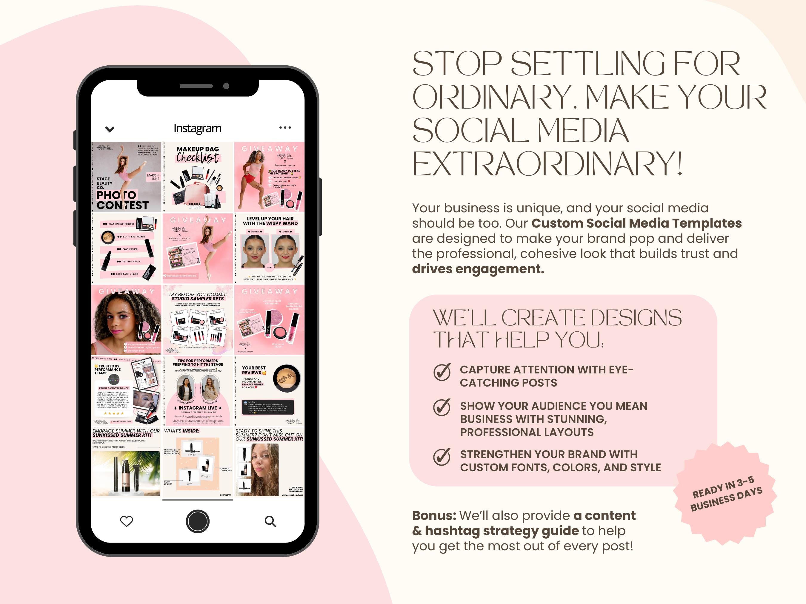 Custom Social Media Templates - Custom Branding Design - Custom Social ...