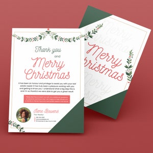 Realtor Christmas Card Real Estate Marketing Realtor Marketing Realtor ...