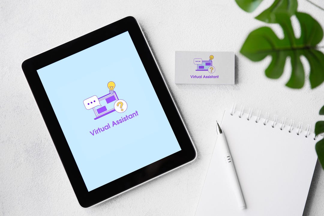 Virtual Assistant Brand Logo, Virtual Assistant Logo, Virtual Assistant ...