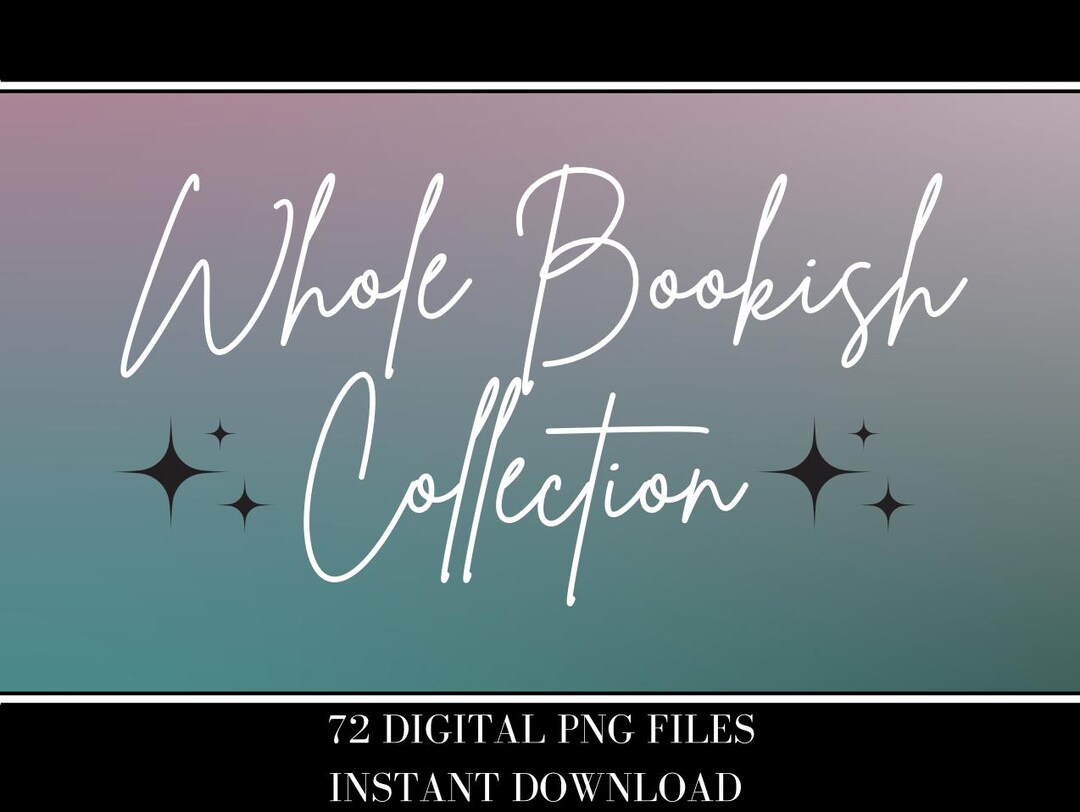 Booktok Mega Bundle | 72 Pngs | Dark Romance Fantasy Sublimation ...