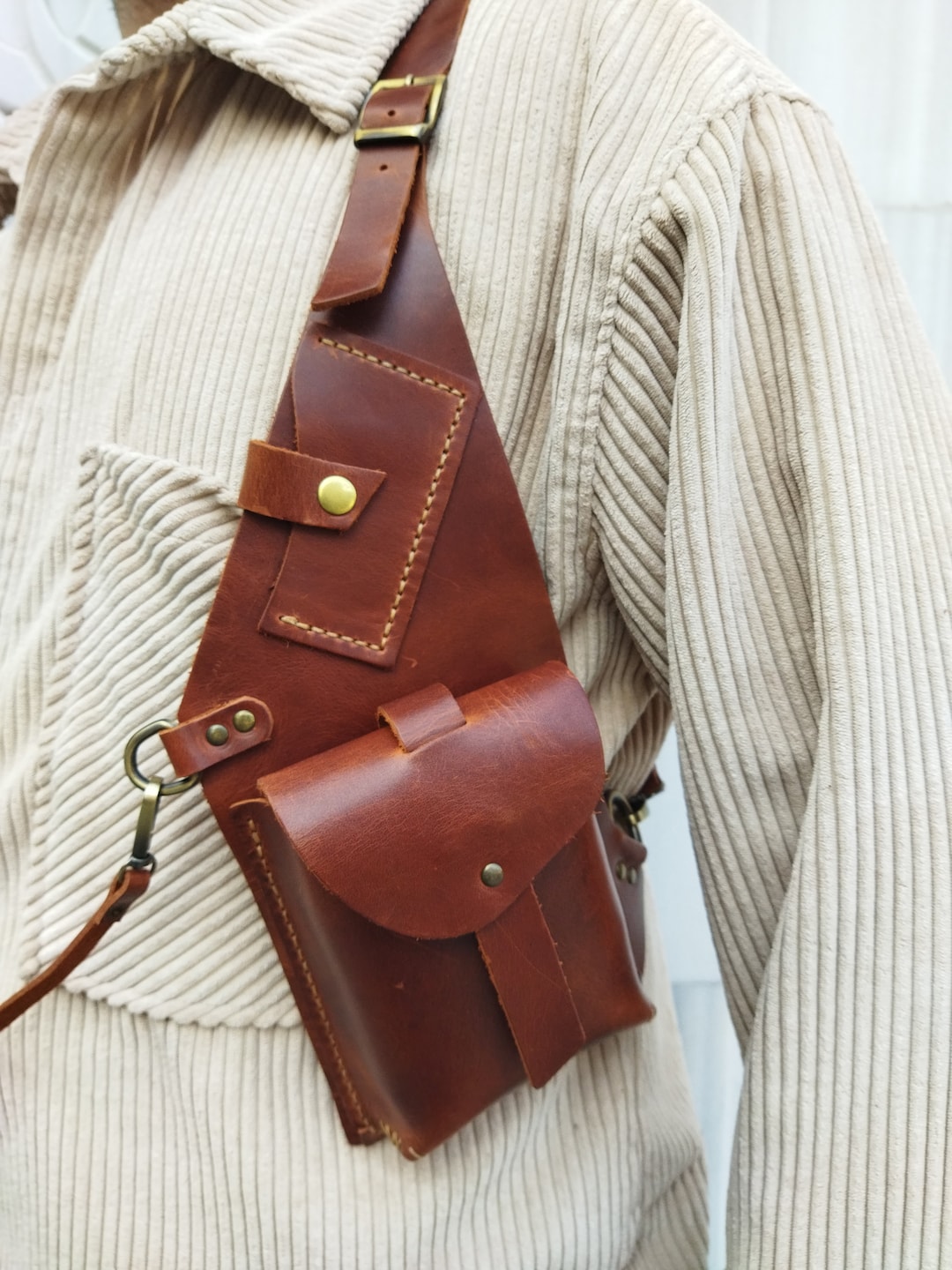 Leather Holster Bag Handmade - Etsy