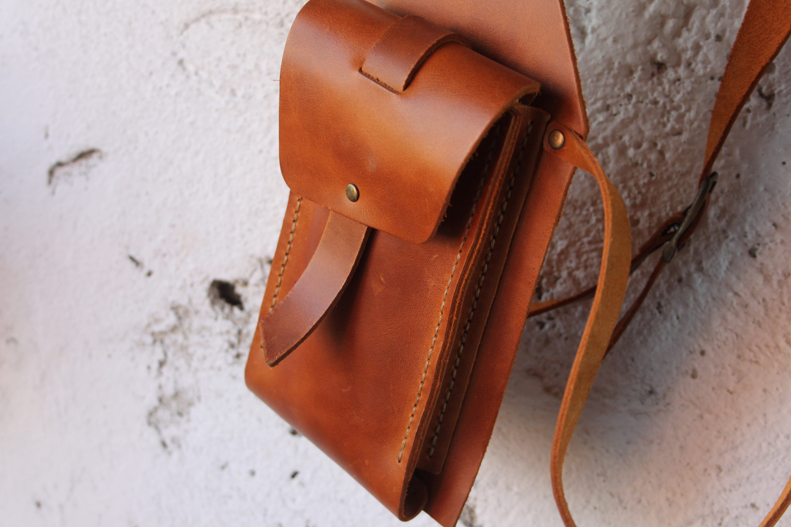 Leather Holster Bag Handmade for Women for Man - Etsy