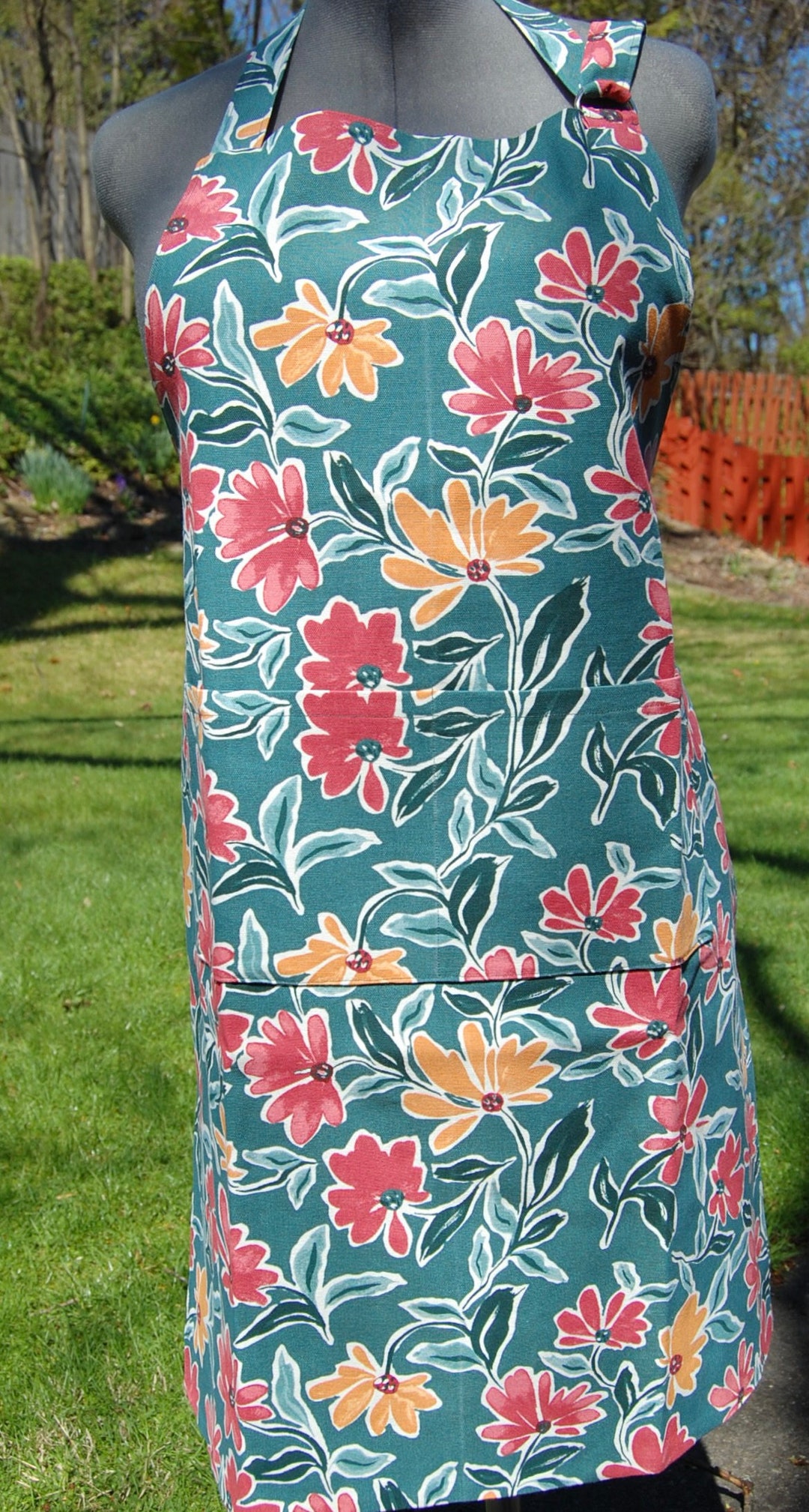 Apron This Apron is Fashioned After a Butcher's Apron. Made From 100% ...