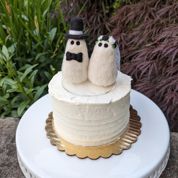 Halloween Wedding Cake Topper - Etsy