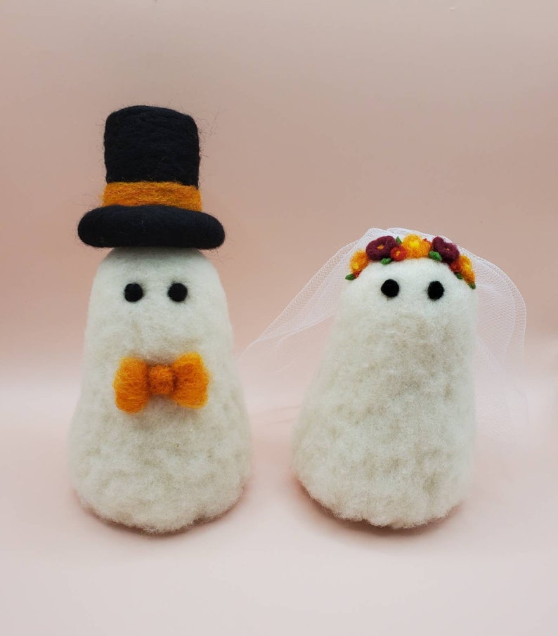 Ghost Bride and Groom Spooky Wedding Decorations Halloween - Etsy