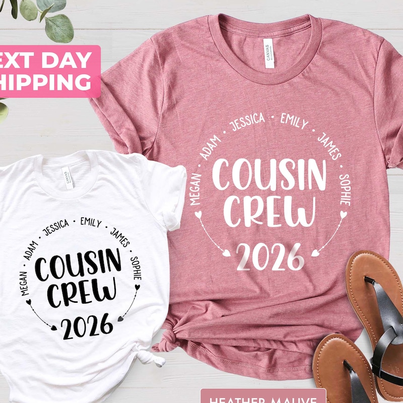 Cousin Crew Shirt Mountain - Etsy