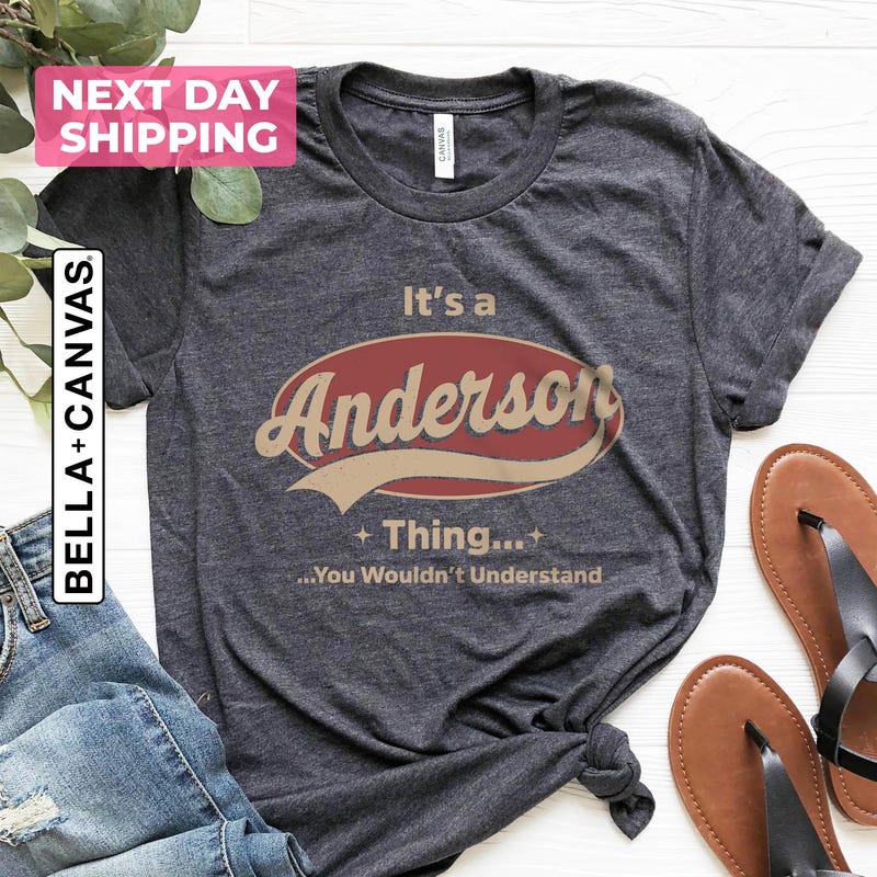 Custom Last Name Clothing - Etsy