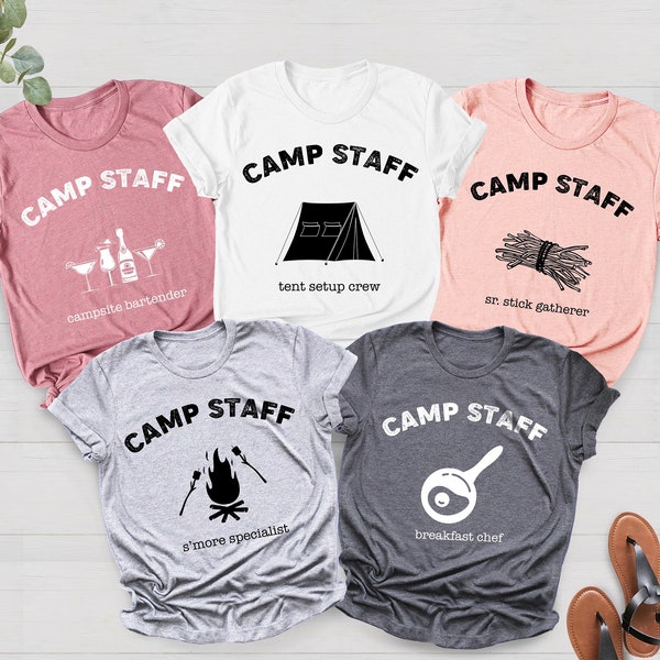 Summer Camp Staff Shirt - Etsy