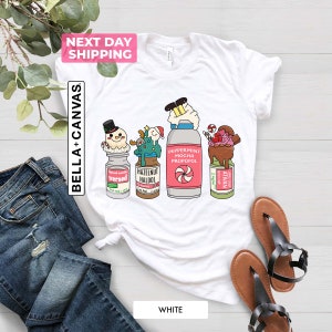 Peppermint Mocha Propofol T-shirt, Cute Christmas Nurse Tshirt, Funny ...