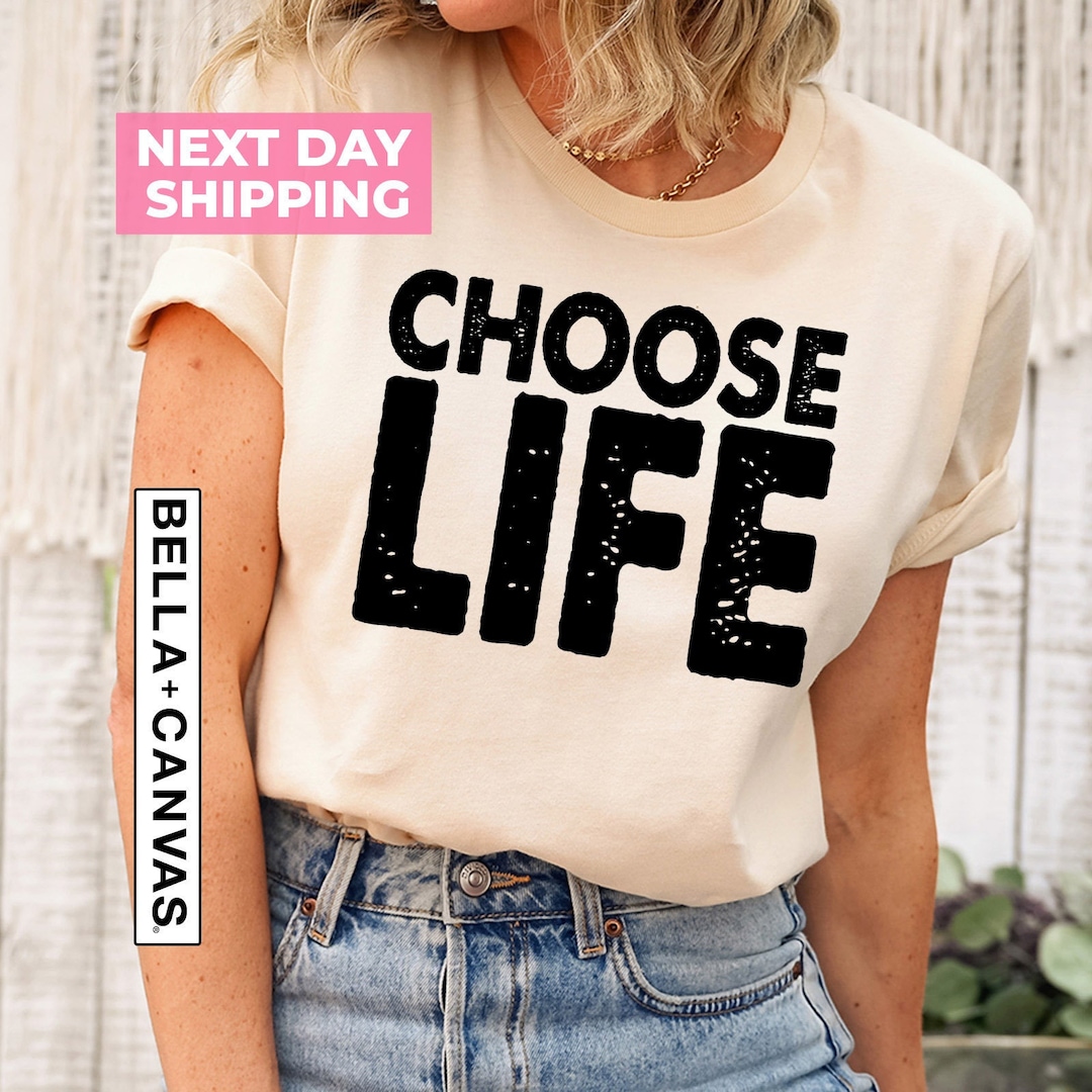 Choose Life Adults T-shirt, Inspired by Wham, Fancy Dress T-shirt ...