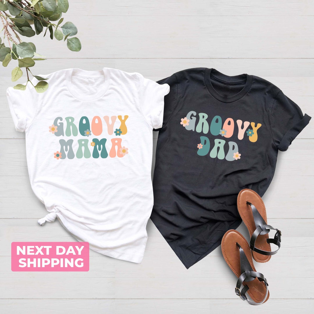 Two Groovy Family Matching Shirts, Birthday Groovy Retro Wild Shirts ...