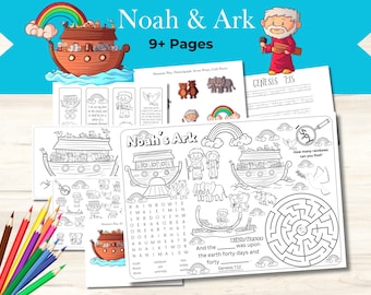 David and Goliath Bible Printables – Faith Kit With Crafts, Coloring ...