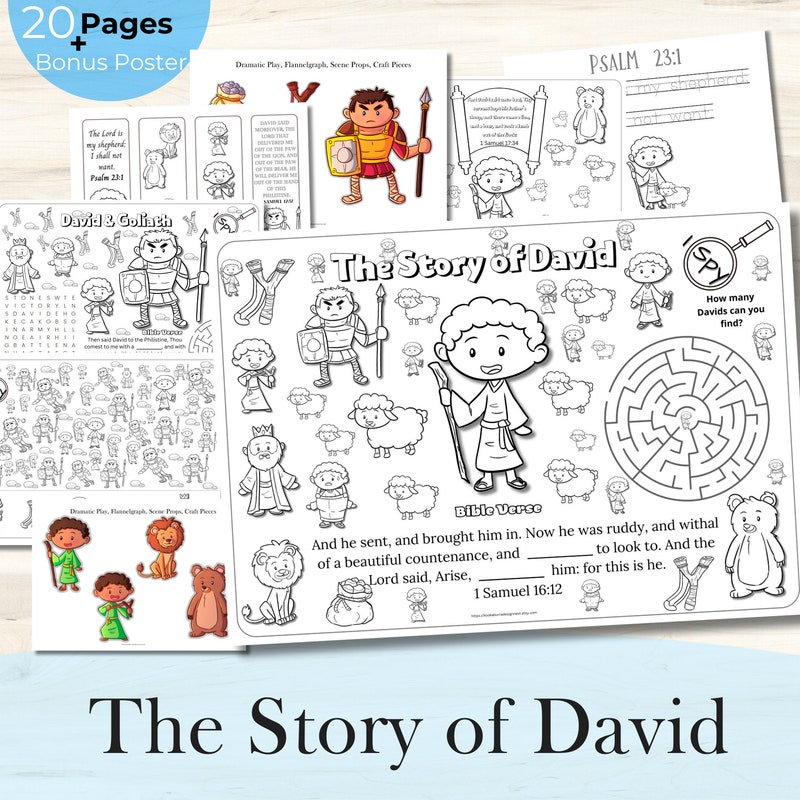 Activity Pages - Etsy