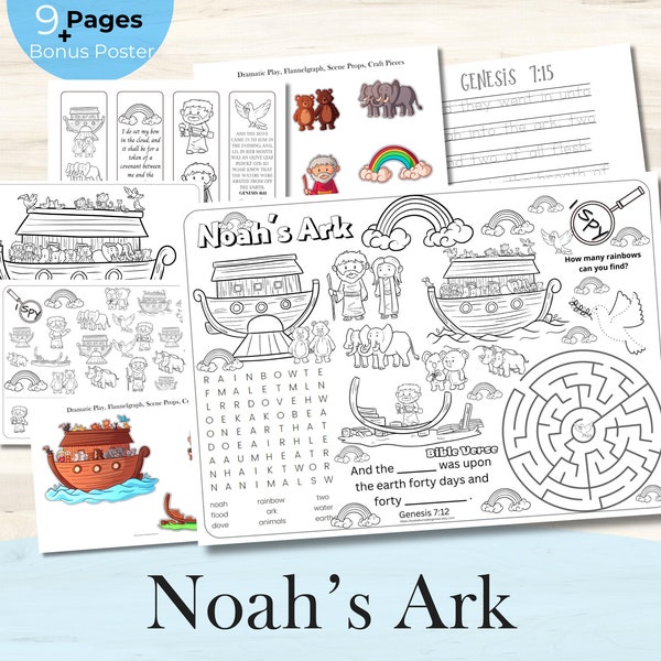 Noah Noahs Ark - Etsy