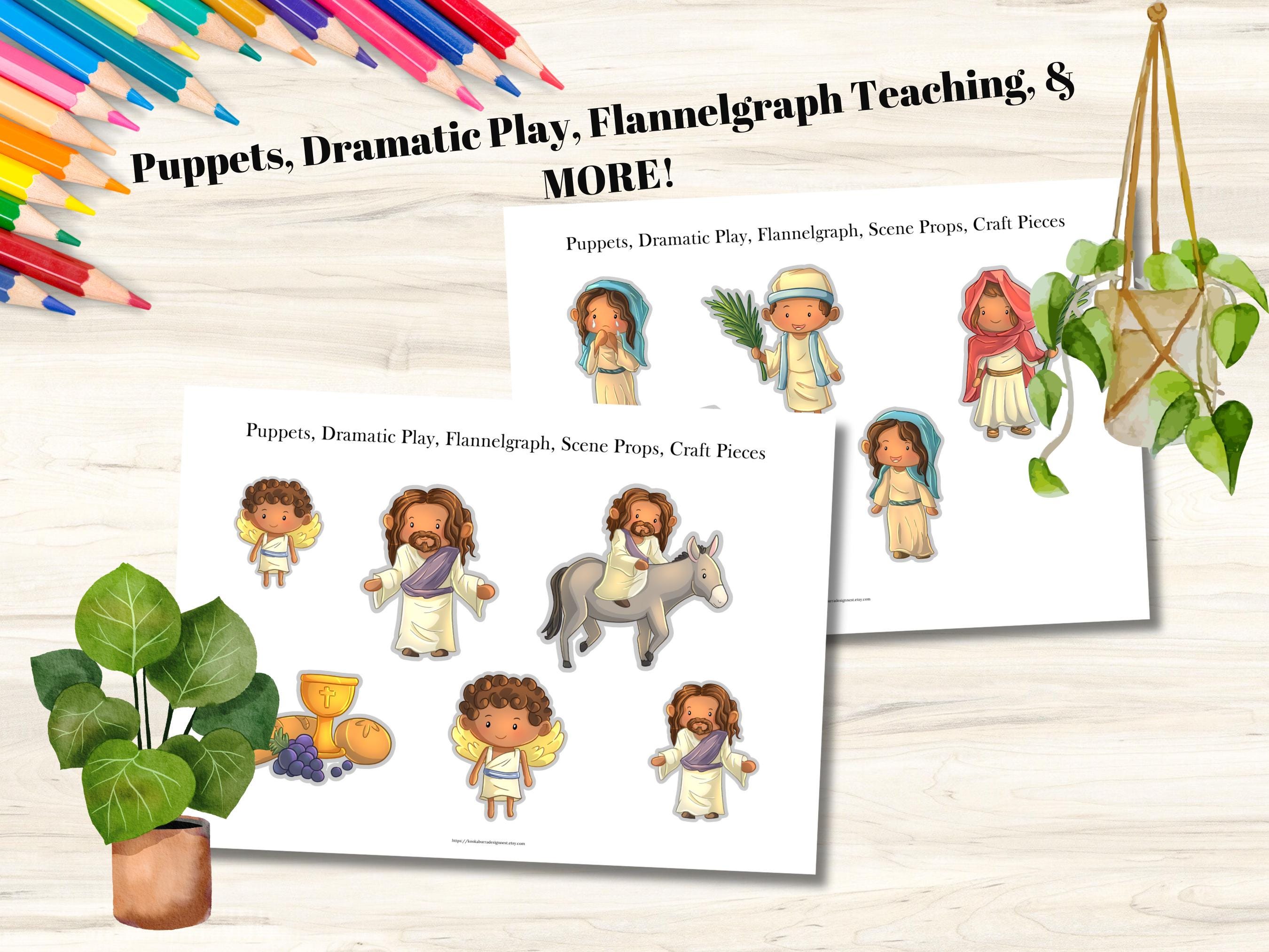 Easter Story Printable! Holy Week Activities! Bible Story Cards for ...