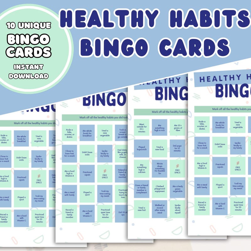 Nutrition Card Game - Etsy