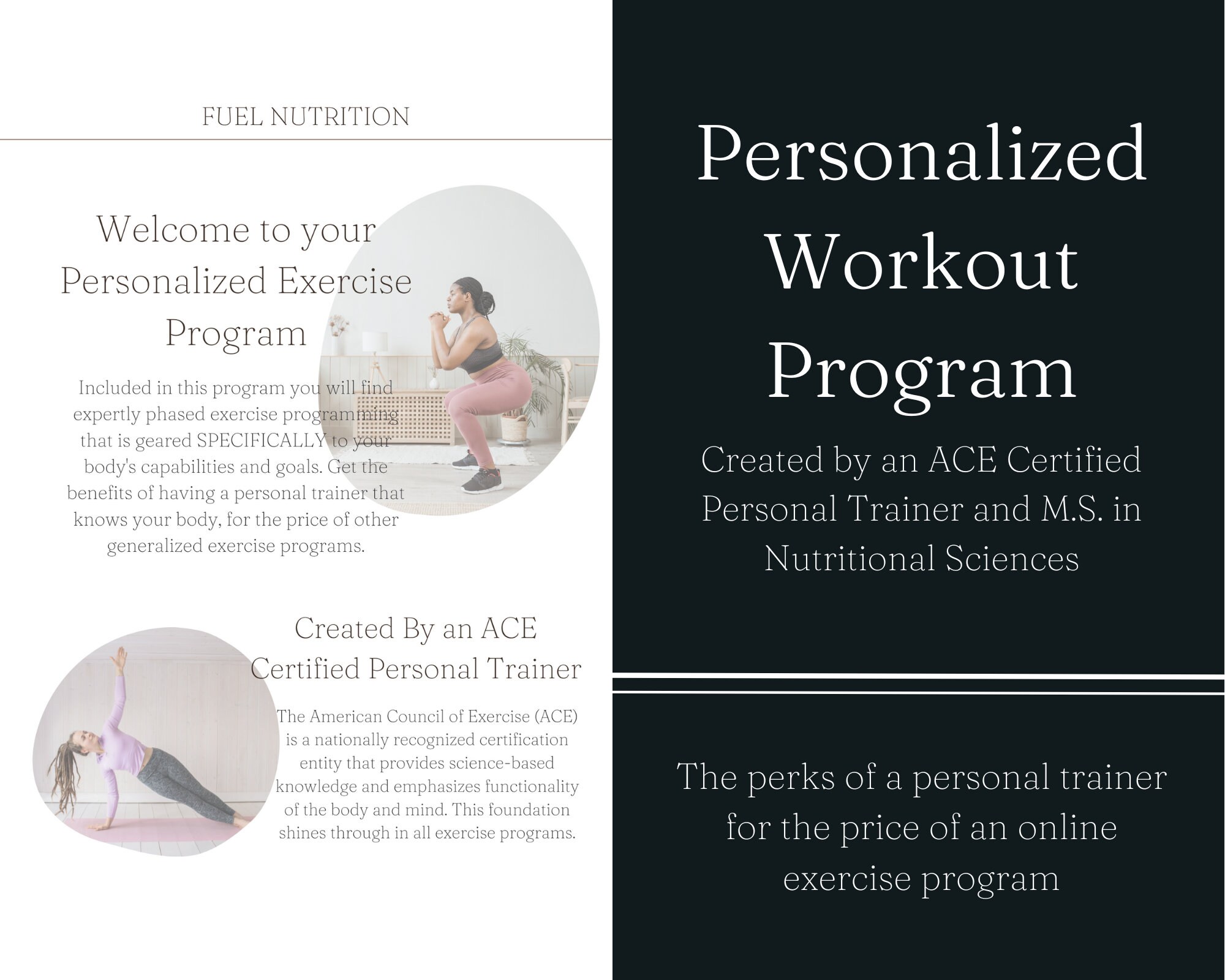 Personalized Workout Program Created by a Certified Personal Trainer ...