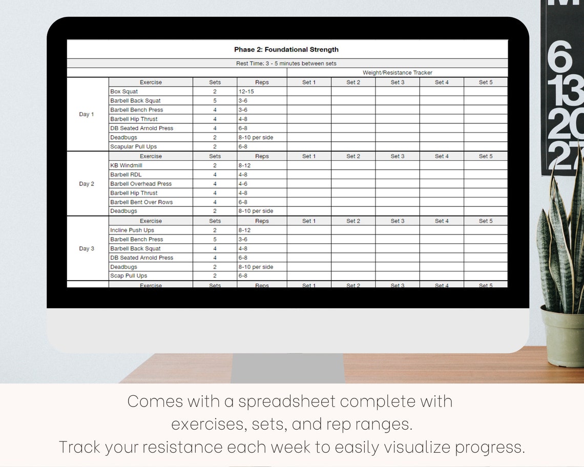 Personalized Workout Program Created by a Certified Personal Trainer ...