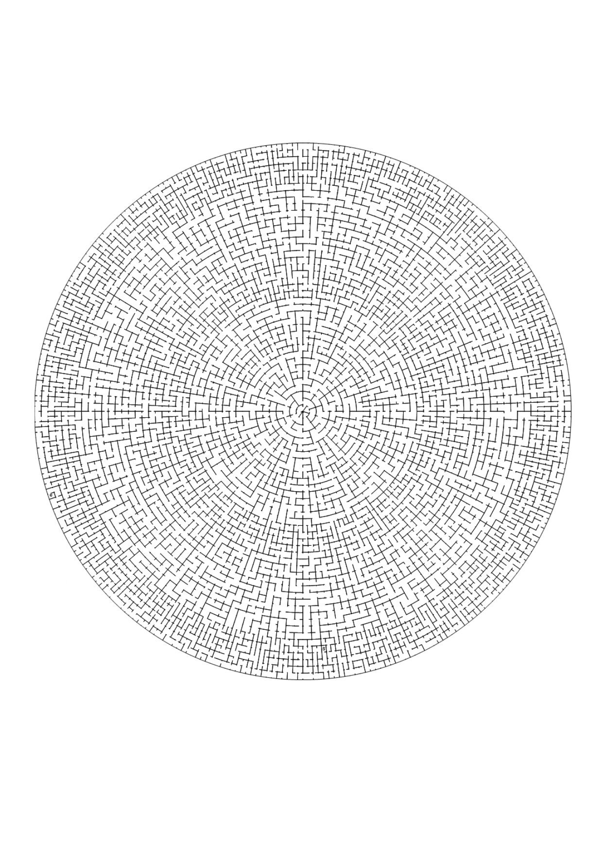 Downloadable Printable Maze Puzzle Book very Hard for Adults: 100 Mazes ...