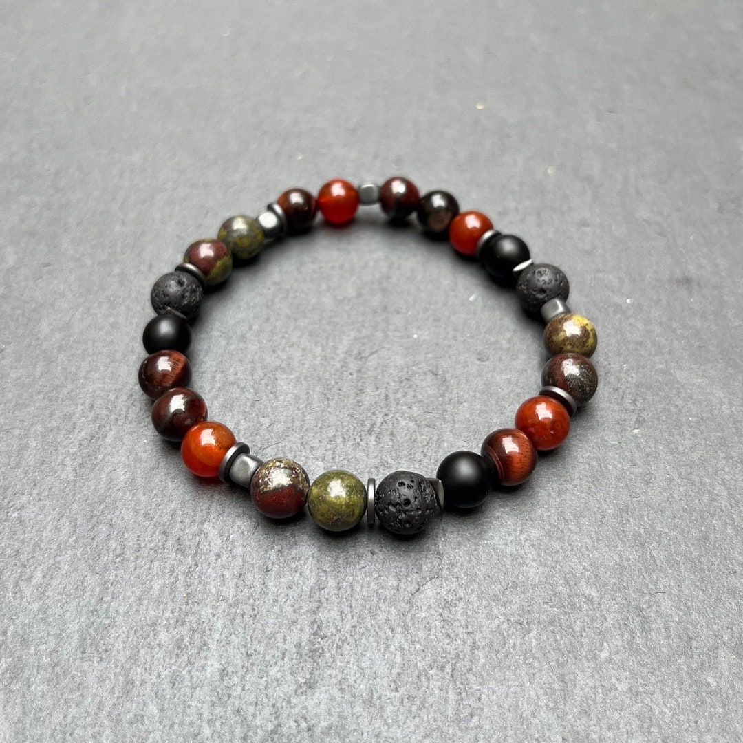 Prosperity Bracelet Gift for Men, Abundance Gifts, Good Luck Crystals ...